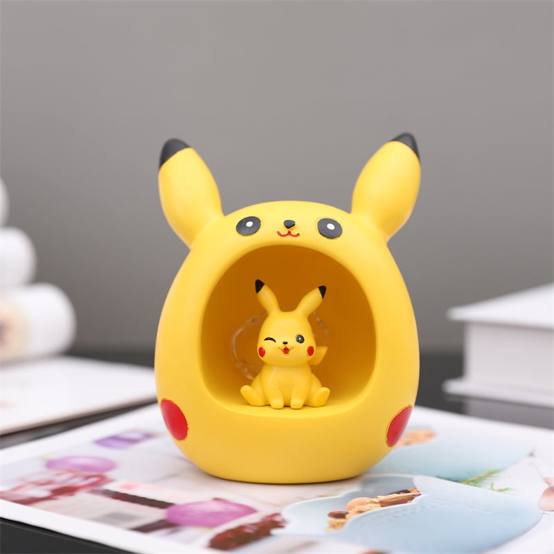 Buy Pokemon Pikachu Resin Night Light, Hand painted Craft pen holder ...