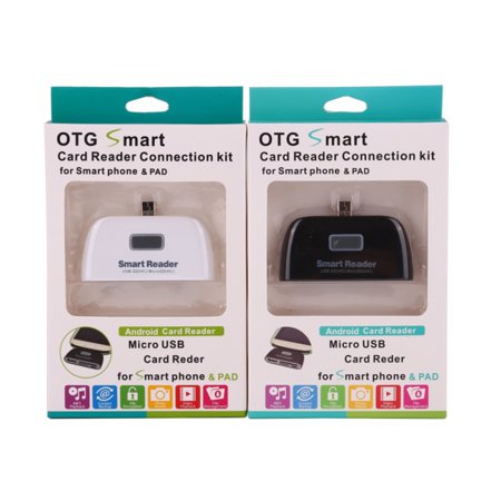 4-In-1 Multifunctional OTG USB 2.0 SD TF Reader ;USB 2.0 Smart Card ...