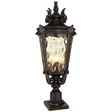 John Timberland Casa Marseille Rustic Vintage Outdoor Post Light ...