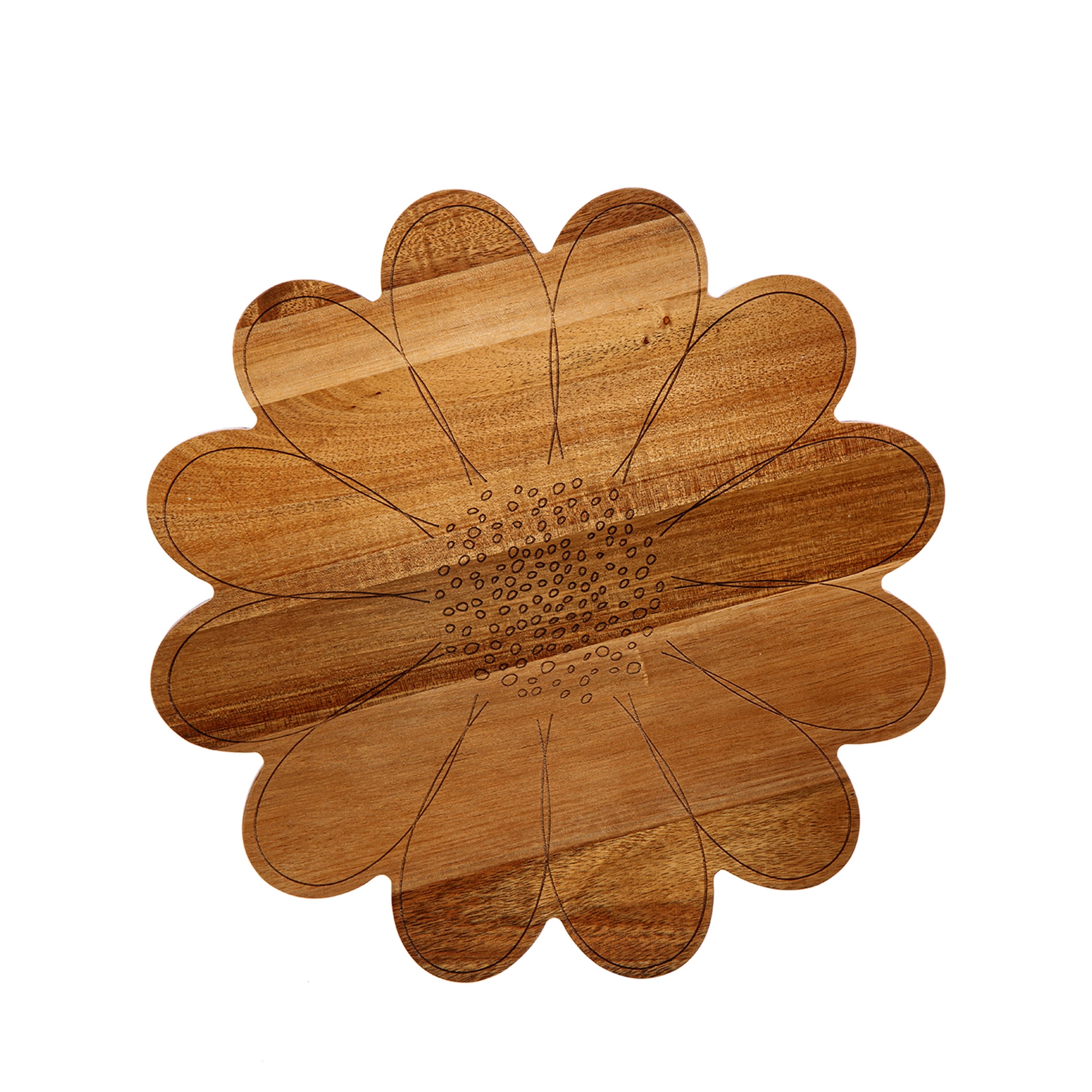 Click here for Home Trends Pl Hometrends Flower Wood Board 12inw... prices