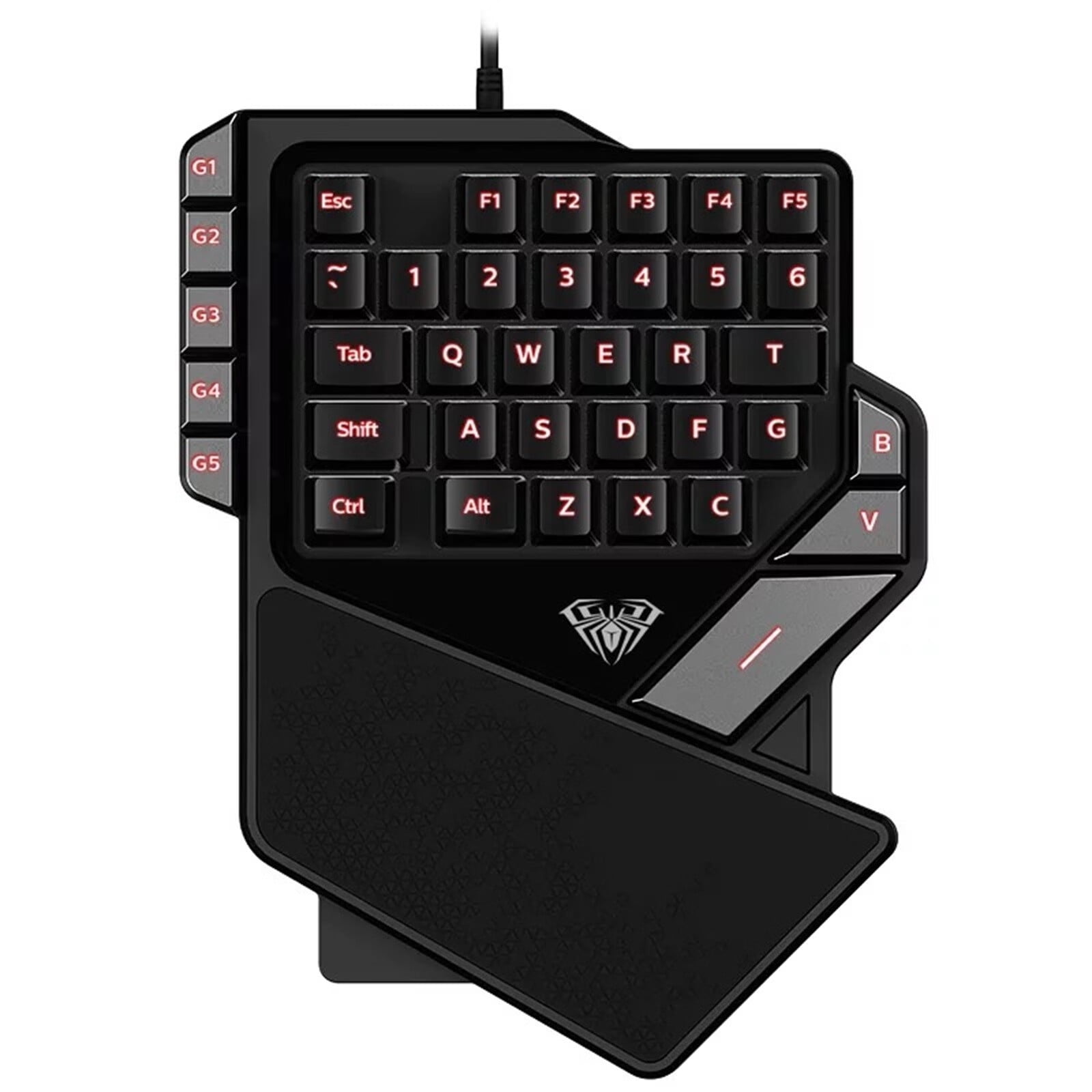 Buy keyboard gaming ergonomic backlit mini Aula K2 keyboard USB one ...