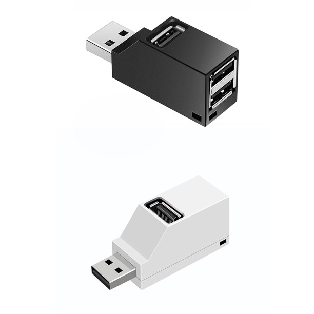 3-Port USB hub 3-port USB splitter 3-port USB adapter USB splitter hub ...