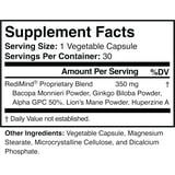 Free Shipping! RediMind Natural Cognitive Enhancement Supplement Non ...
