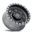 Black Rhino Abrams 17X9.5 8X165.1 -18Et 71.5Cb Textured Matte Gunmetal ...