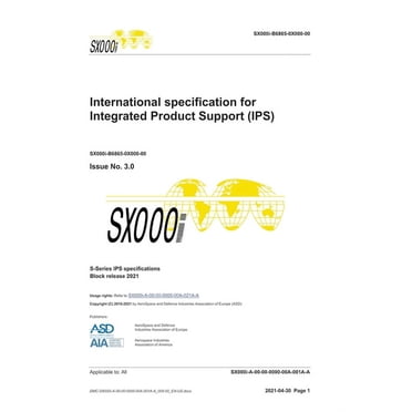 S6000T, International specification for training analysis and design ...