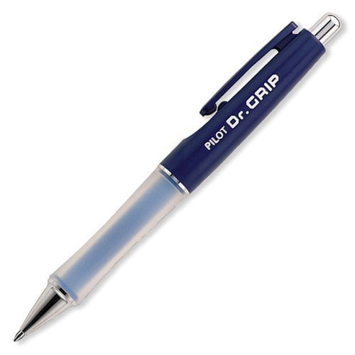 3 PACKS: Pilot Dr. Grip Retractable Ballpoint Pen Medium Point Blue Ink ...