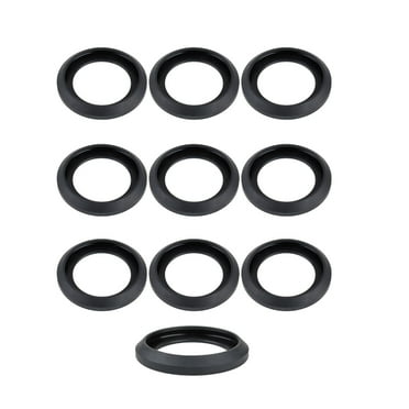 YIGSECU 12Pcs Rubber Sealing Conical Washers Beveled Washers Conical ...