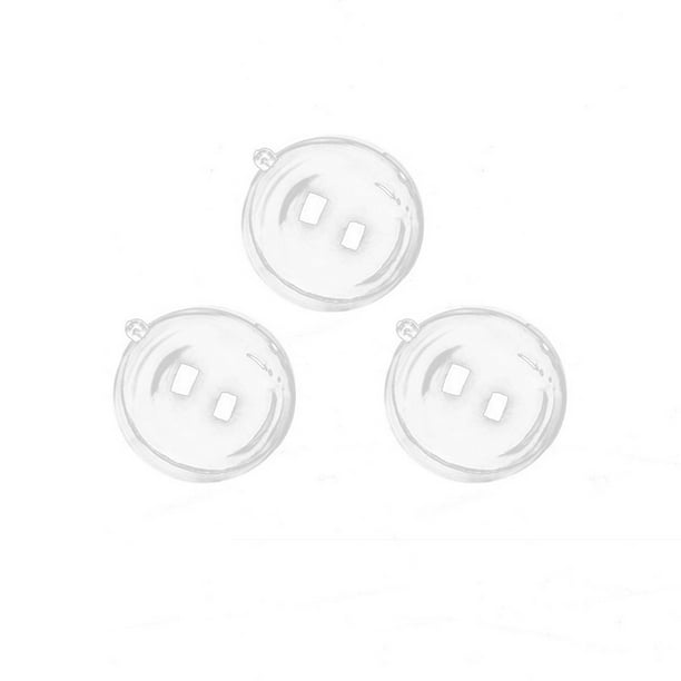 Decoration Ball Ornament Empty Fillable Plastic Decor Pendant Wedding ...