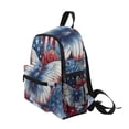 Butterfly and Flowers Mini Backpack Cute Small Backpack with Chest ...