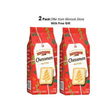 Pepperidge Farm Chessmen Snack Packs: Butter Cookies, 7.25 oz Bag (24 ...