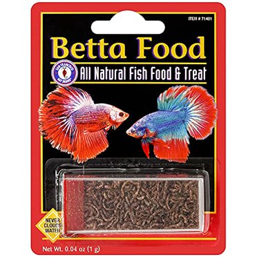Wardley Blue Color Intensifier Betta Fish Food Tub, 1.2 Oz - Walmart.com