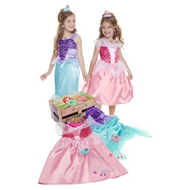 Disney Princess Ariel Tiara to Toe Dress Up Set includes wand, tiara ...