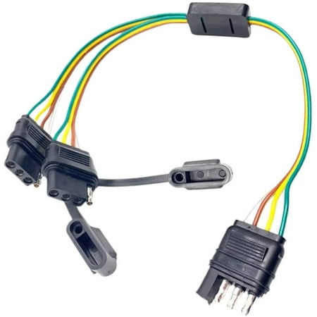 Perfect Y-Connector - Universal 4 Way Flat Y-Splitter Plug & Play ...