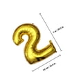 Luxshiny Party Decoration Golden Alluminum Foil Balloons with ...