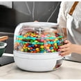 Rotating Candy Dispenser, Candy Dispenser Countertop, 2026 New 360 ...
