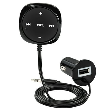 iWorld Bluetooth Audio Car Kit, Stream Music and Calls Hands Free ...