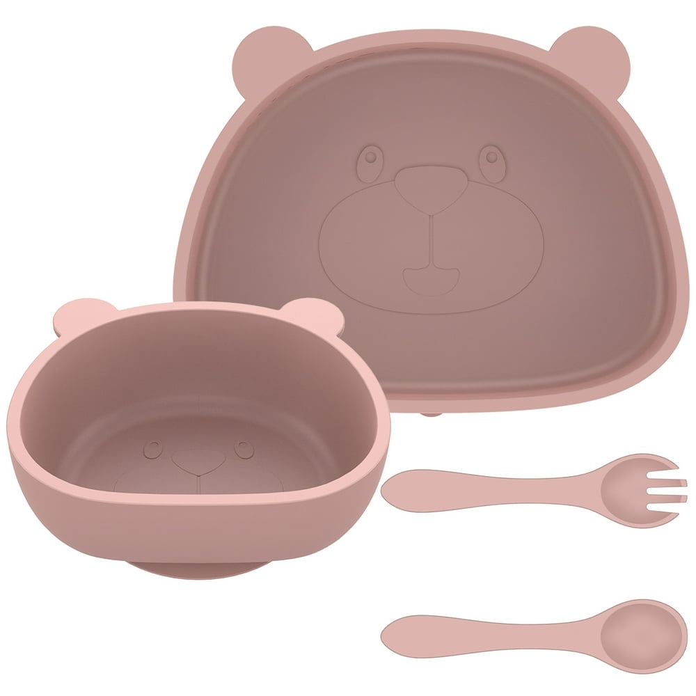 Click here for Generic Baby Plate And Bowl Set With Suction Reusa... prices