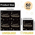 50 Pack Retirement Paper Napkins Retirement Party Decorations Happy ...