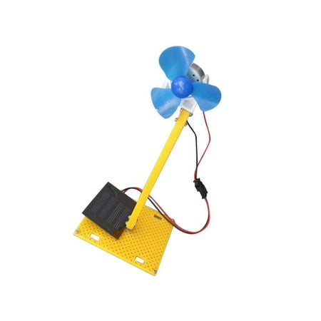 Mini Wind Generator Wind Turbine Toy Assemble Model Set Kits Teaching ...