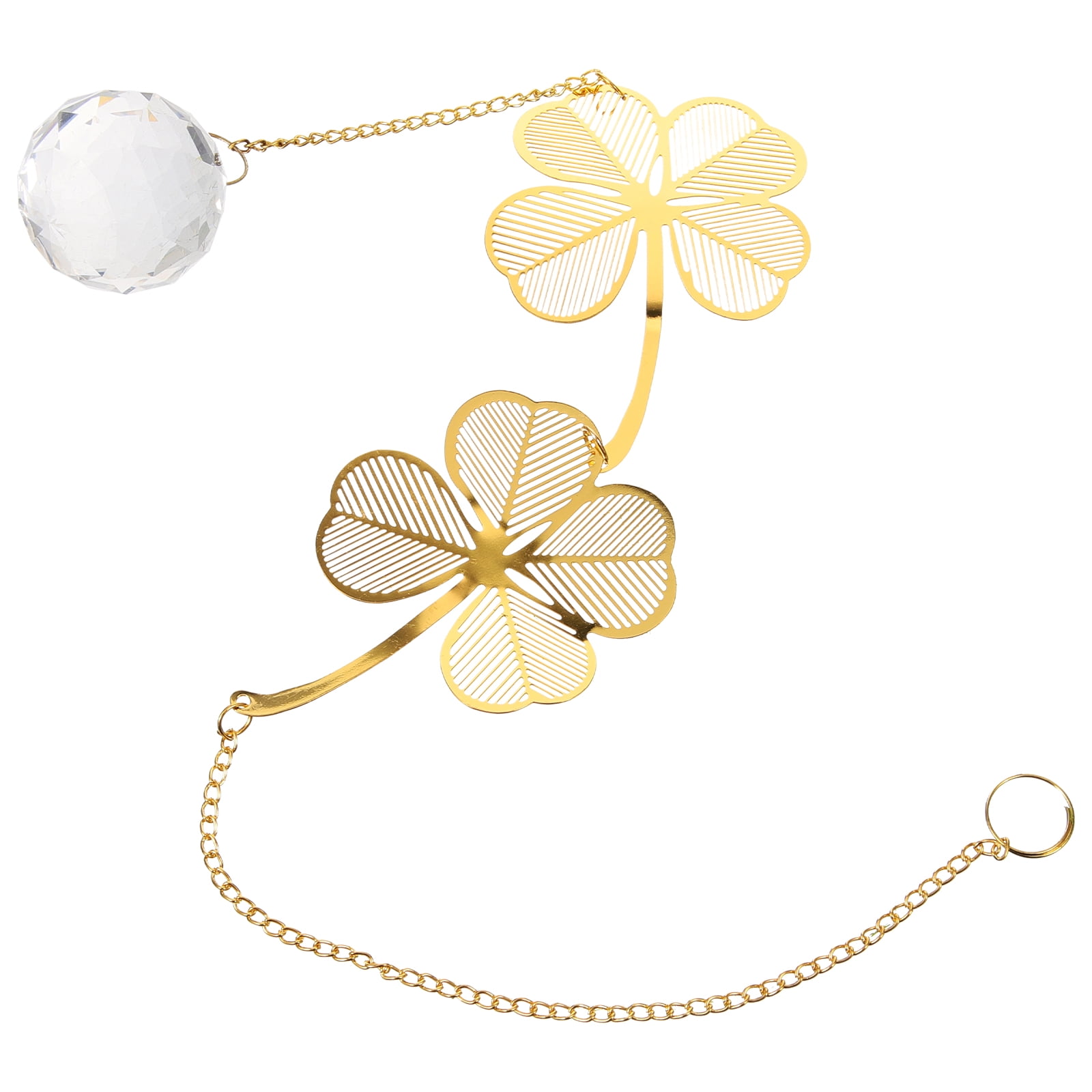 Click here for Oakleem Hanging Clovers Crystal Pendant Window Dec... prices