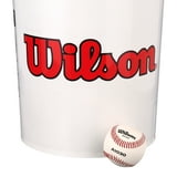 Wilson A1030 Champion Series SST Baseball, 36 Baseballs in a Bucket ...