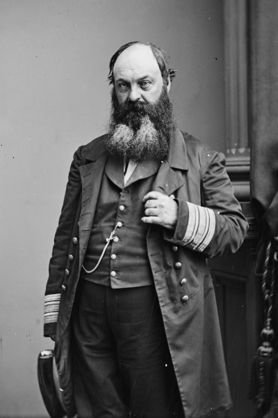 Print: Portrait Of Commodore William D. Porter, Officer Of The Federal ...