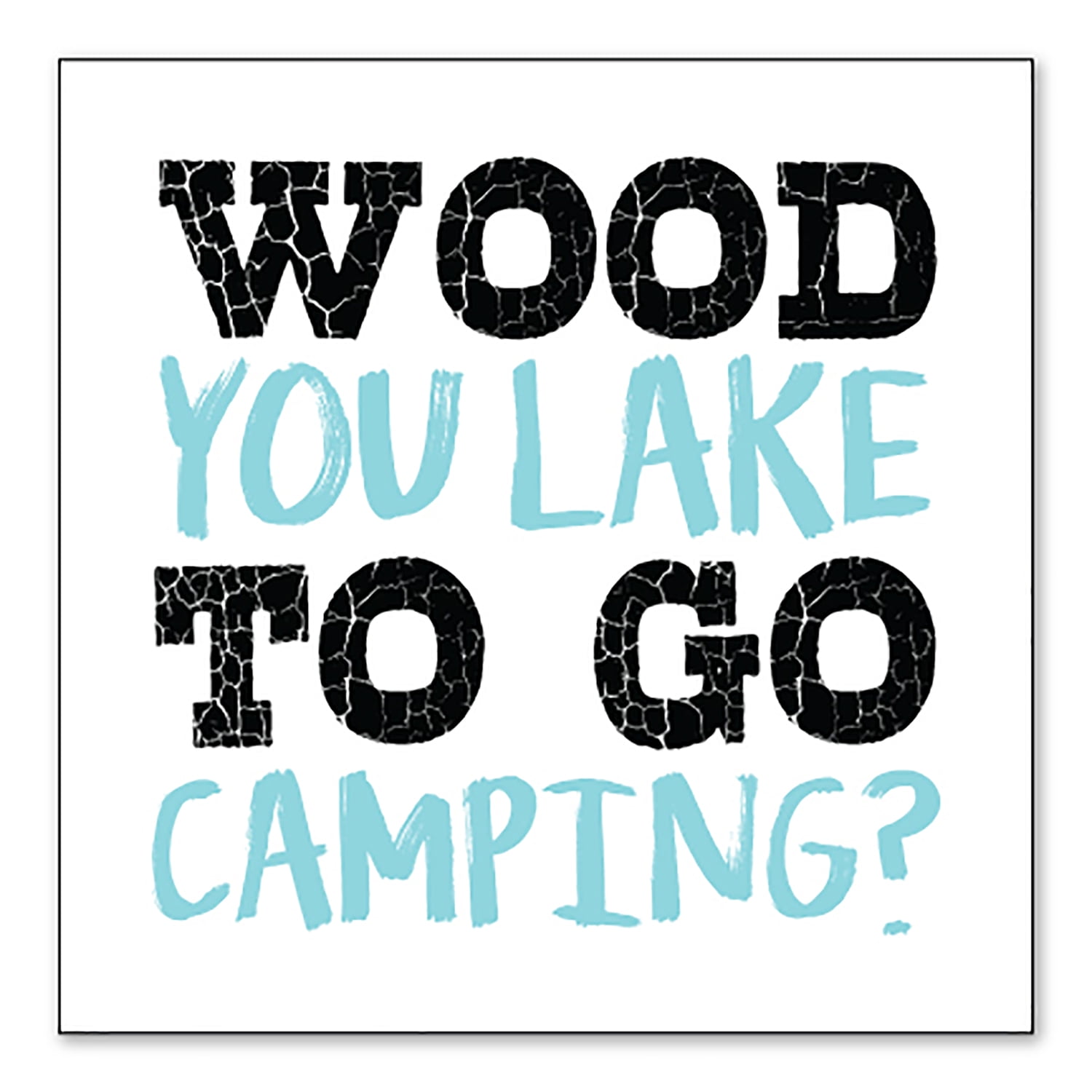 DistinctInk Custom Bumper Sticker - 10" x 10" Decorative Decal - White ...