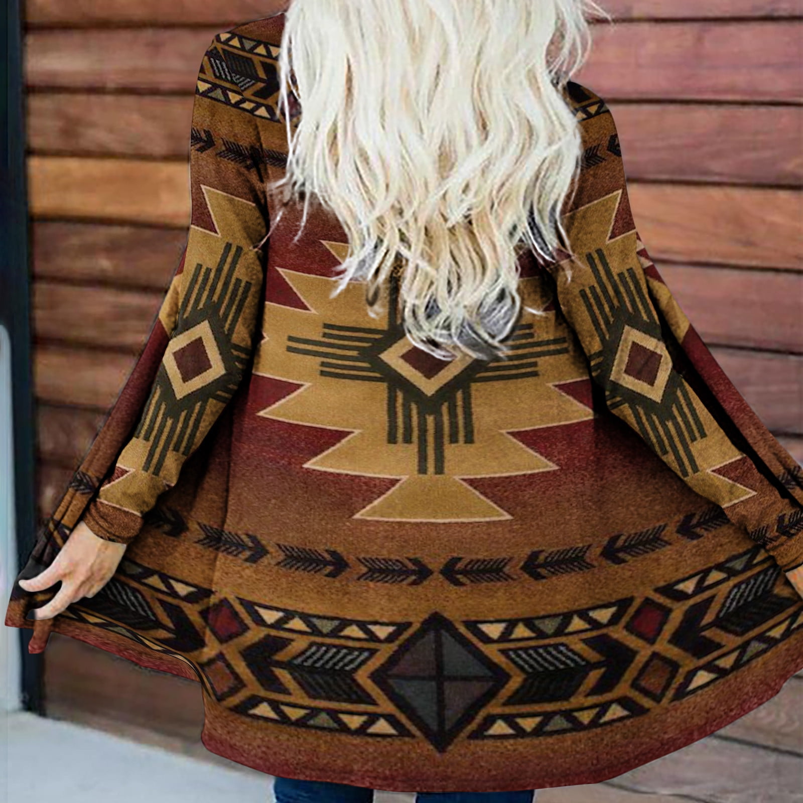 Click here for Drppepioner Womens Ethnic Retro-Print Autumn And W... prices