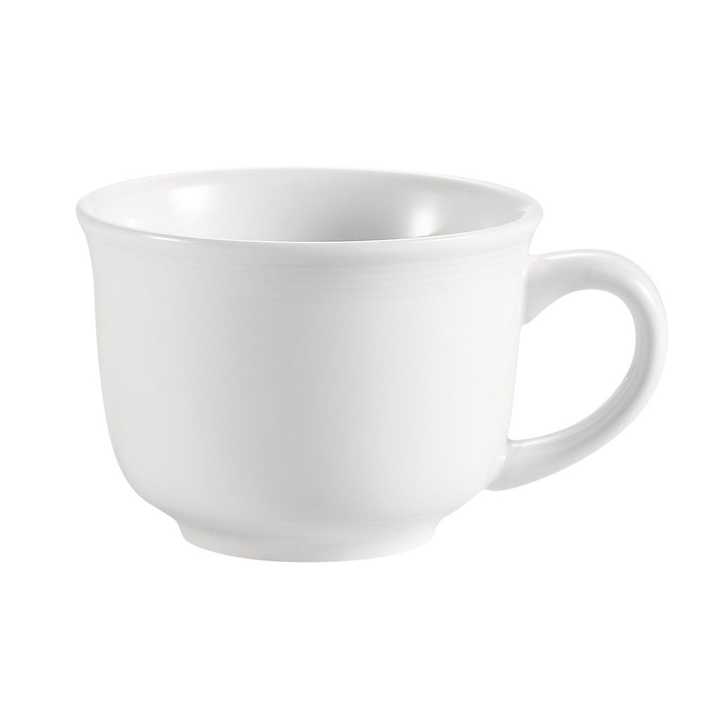 Tango, Cup Tall, 7.5 Oz. 3 1/2"Dia. X 2 3/4"H, Porcelain, Bone White,12 ...