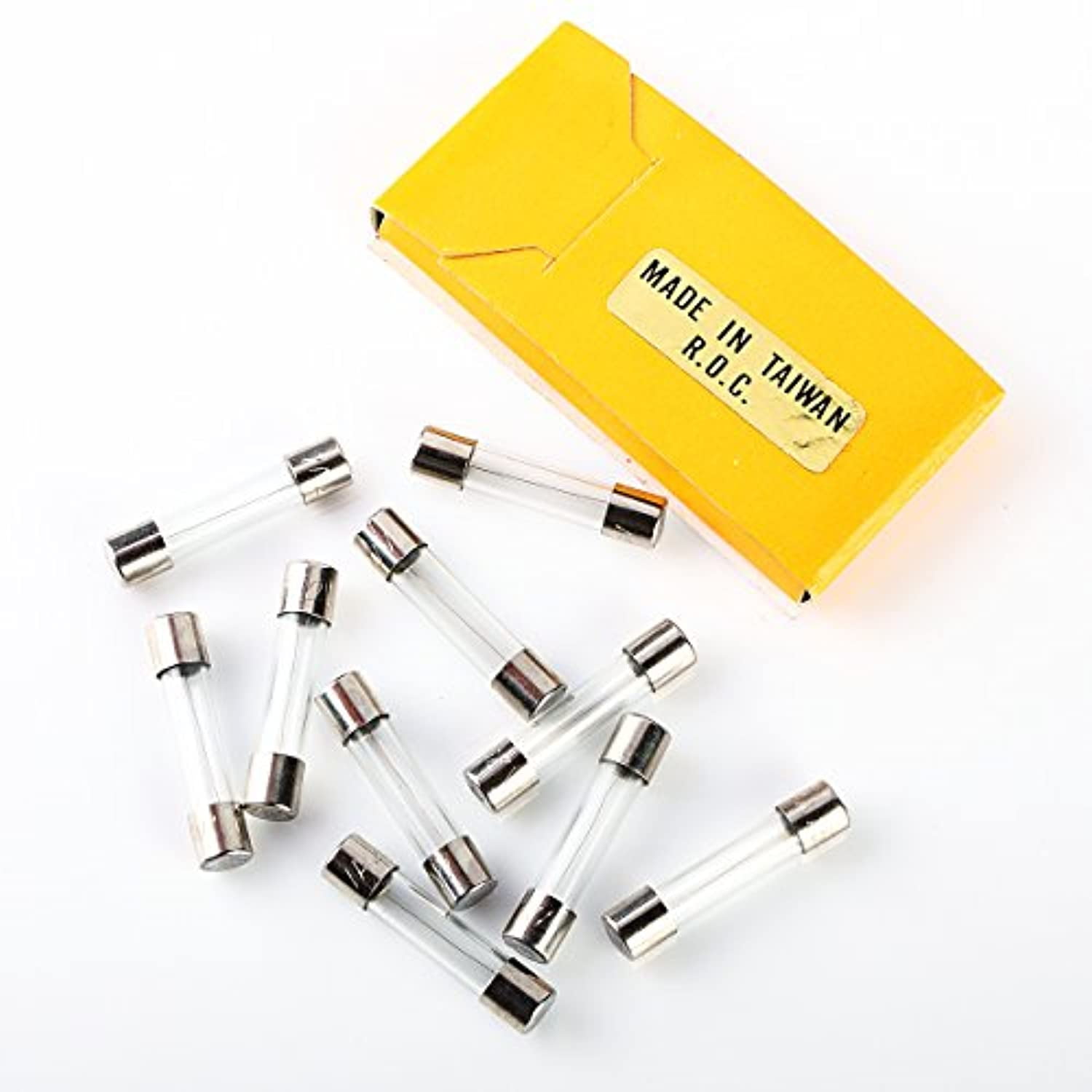 10pcs AGC 1A 12v FAST QUICK BLOW (Fast Acting) GLASS Fuses 6x30mm 1 amp - Walmart.com