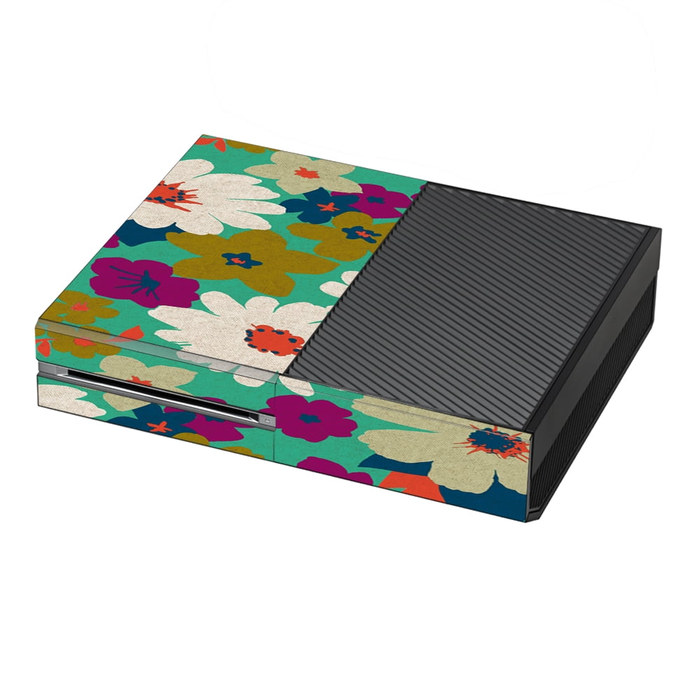 Skins Decals For Xbox One Console / Vintage Flowers Daisy Print ...