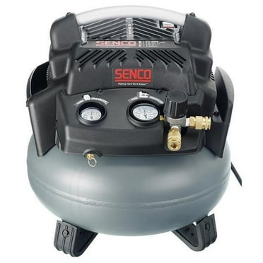 Senco 1 Gallon Ultra-Quiet Portable Air Compressor, .5HP, 125 PSI ...
