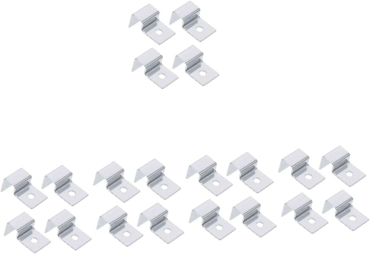 20 Pcs Support Frame Acrylic Aquarium Glass Holder Rimless Aquarium ...