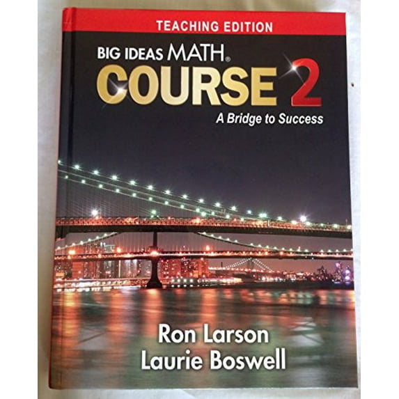Pre-Owned Big Ideas Math Course 2 - A Bridge to Success Teaching ...