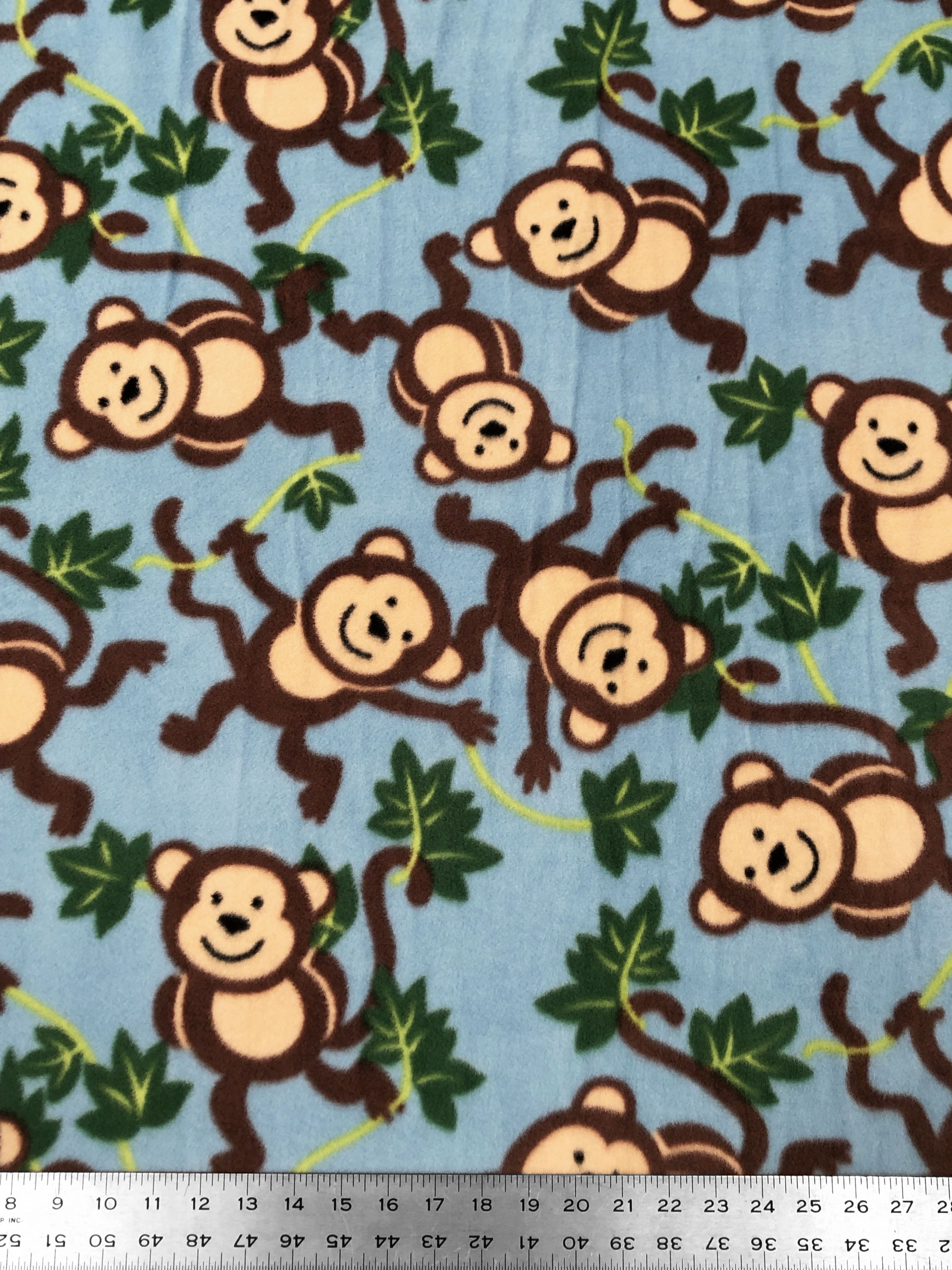 Monkey Fleece Fabric