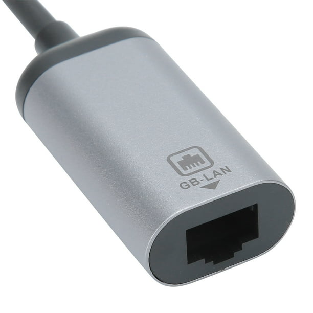 TYPE C To Ethernet Adapter, Ethernet LAN Adapter, Type-C To Gigabit ...