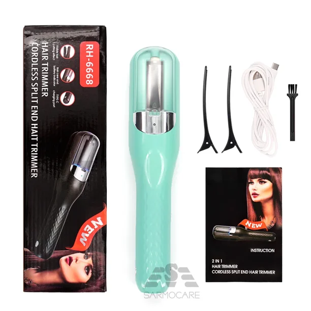 Women's split end trimmer, automatic split end remover, damaged hair ...