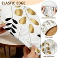 ARTSLION Elastic Tablecloth For Round Tables, Waterproof Tablecover For ...
