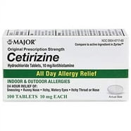 Spirit 360 All Day Allergy Relief, Indoor/Outdoor, 10mg Cetirizine Hcl ...
