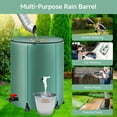 200 Gallon Foldable Rain Barrel, Large Rainwater Collection Bucket ...