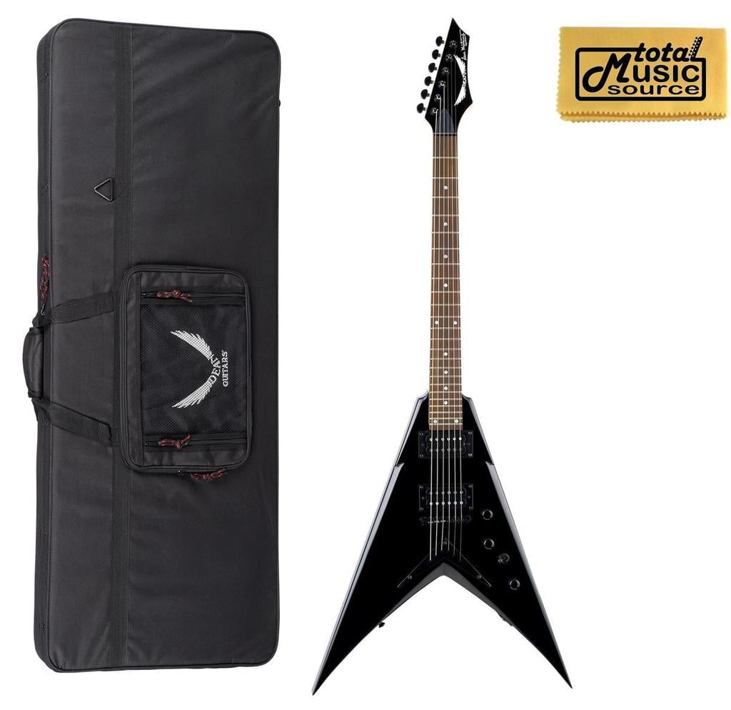 Dean Dave Mustaine V Classic Black Electric Guitar WITH CASE ,VMNTX CBK ...
