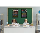 WaaHome 12"x18" Welcome & Rules Classroom Posters, Inspirational School ...