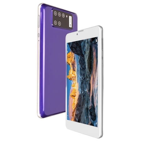 Kids Tablet, 100-240V Purple 7in Tablet 4GB 32GB For Elderly US Plug ...
