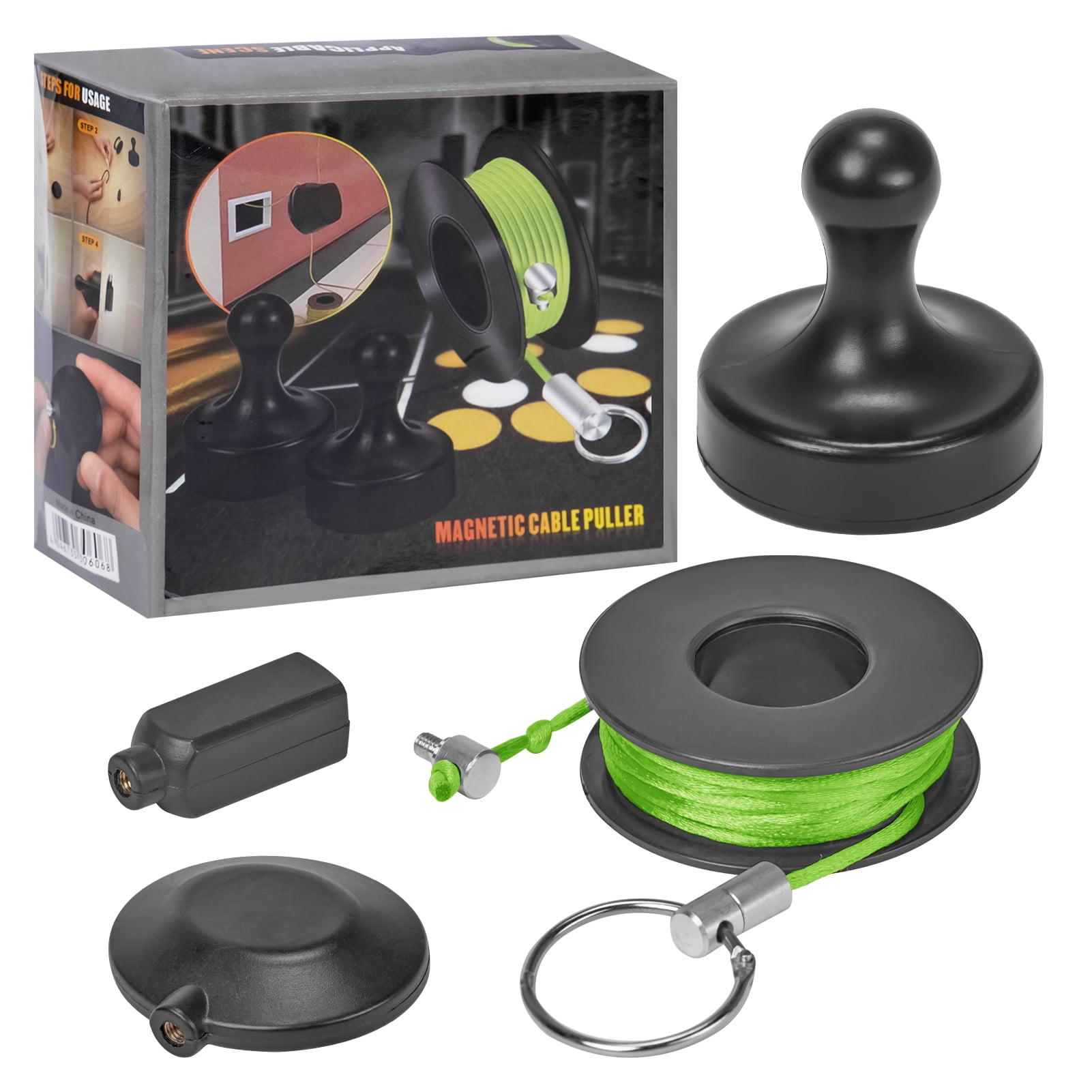 Yesfashion Wire Puller Magnetic Cable Fishing Tools Man Fish Tape Wire ...