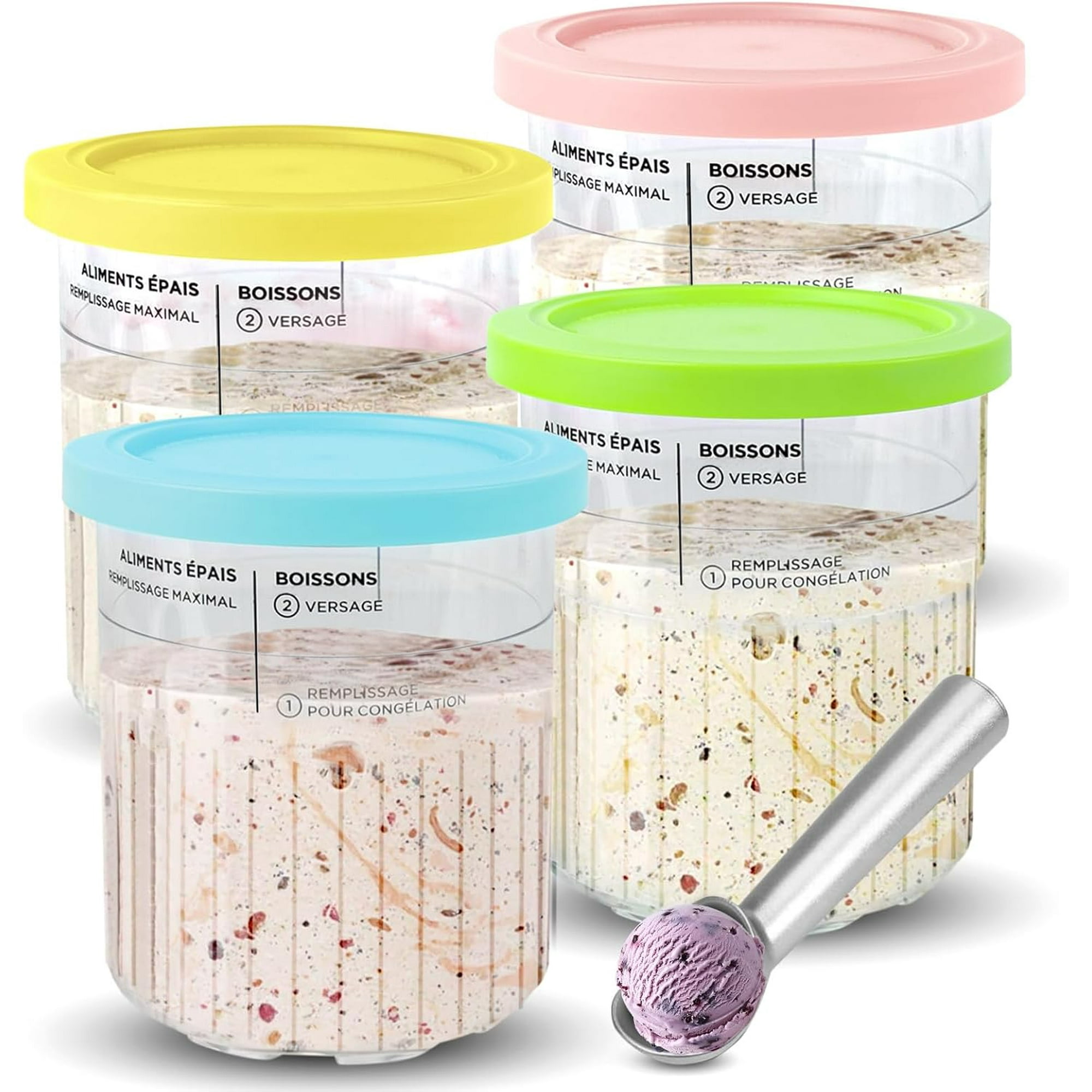 Click here for Salafire 4 Pack Creami Containers Compatible With... prices