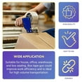 Packing Tape Dispenser Gun, 3 Tape, Side Loading, Blue, Durable ...