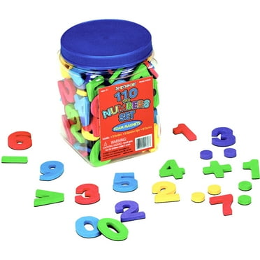 Learning Resources Jumbo Magnetic Numbers & Operations, Set of 36 ...