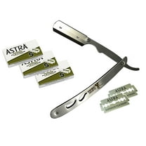 Classic Samurai CS-102 Professional Straight Edge Razor with 100 Derby ...