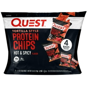 Quest Nutrition Low Carb Protein Crisps, BBQ Flavor, 1.1oz Pack ...
