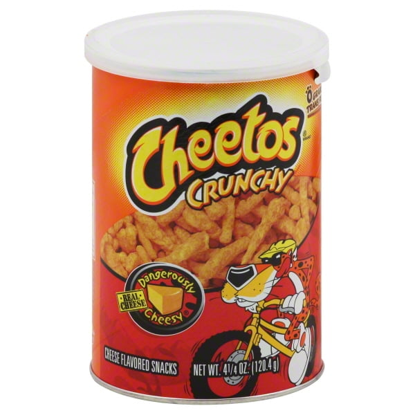 Frito Canist Cheetos Crnchy Cheese 4.25z - Walmart.com - Walmart.com
